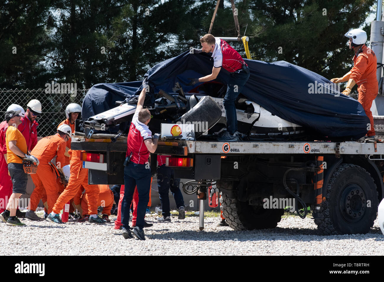 Barcelona, Spain. May, 14th, 2019. Callum Illott of Great Britain with ...