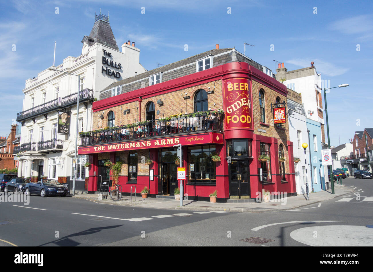 The Waterman's Arms public house, Lonsdale Road, Barnes, London, SW13 ...