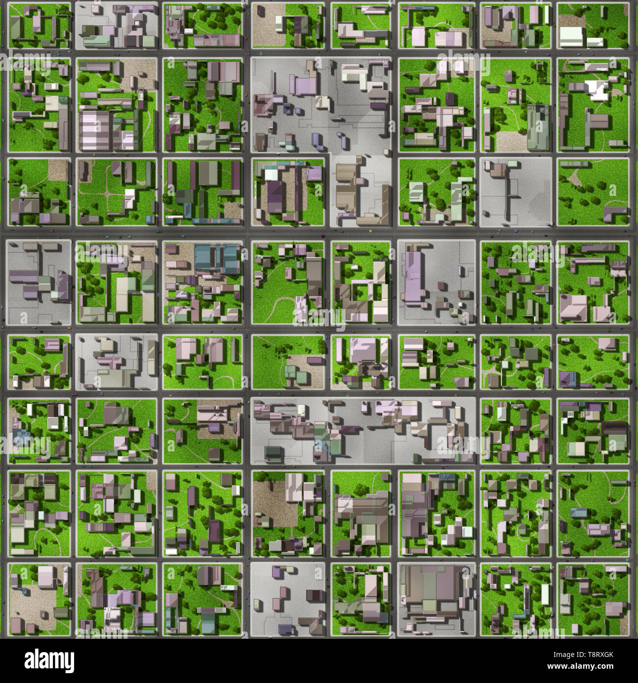 Aerial View Seamless Texture Tile Stock Photo - Alamy