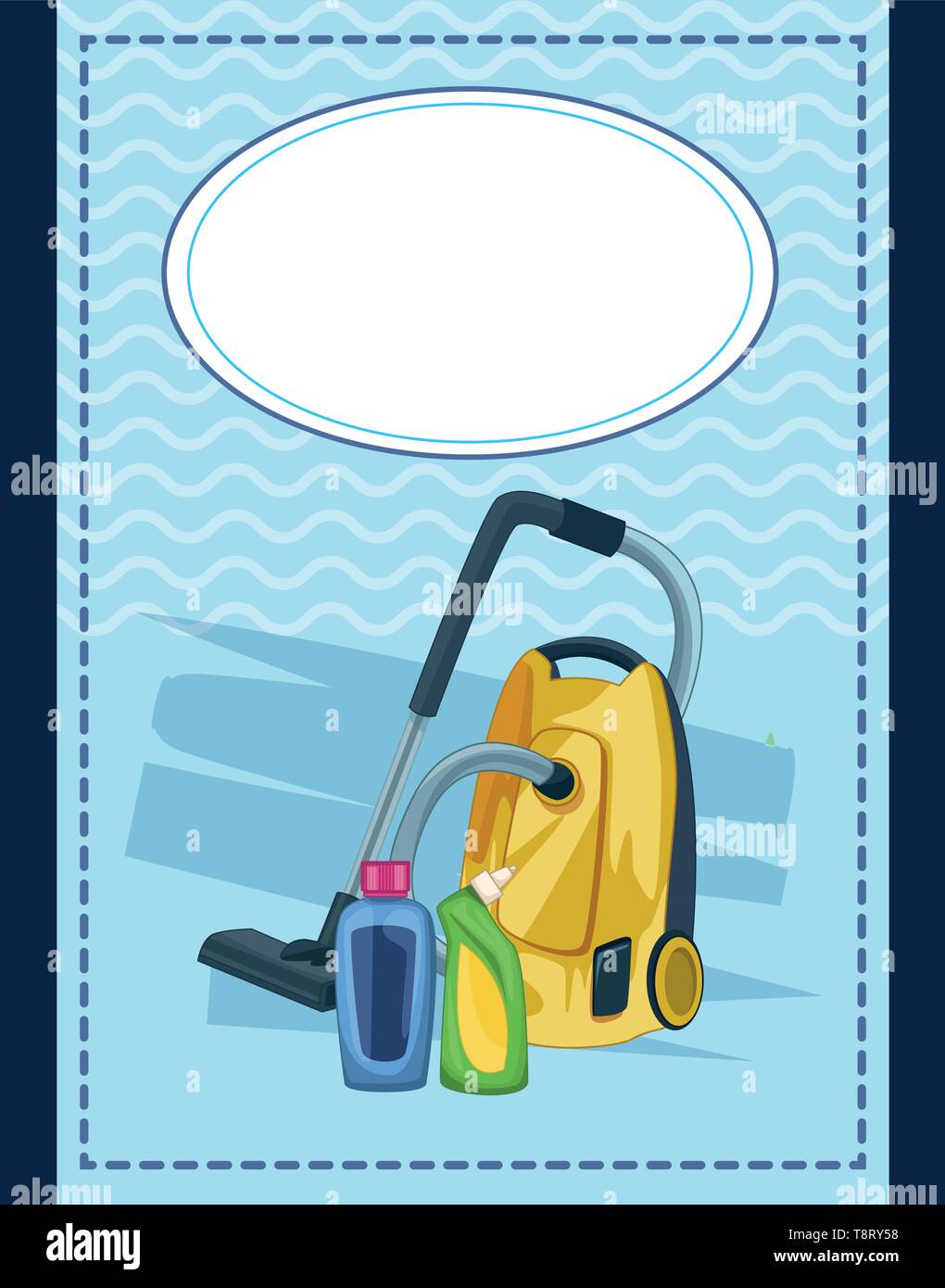 housekeeping cleaning cartoon Stock Vector Image & Art - Alamy