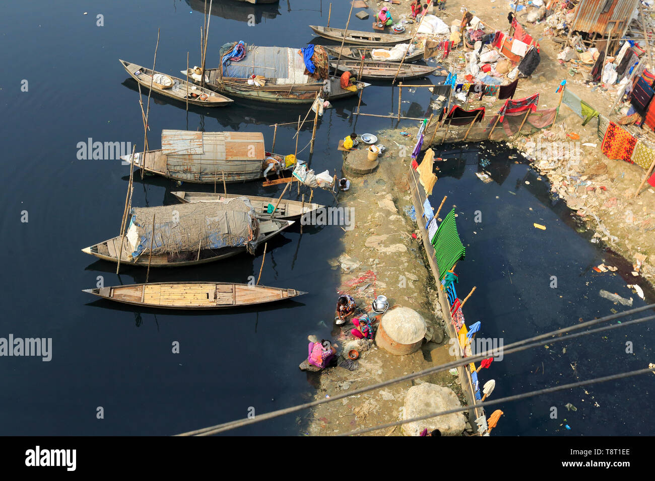 Turag river pollution hi-res stock photography and images - Alamy