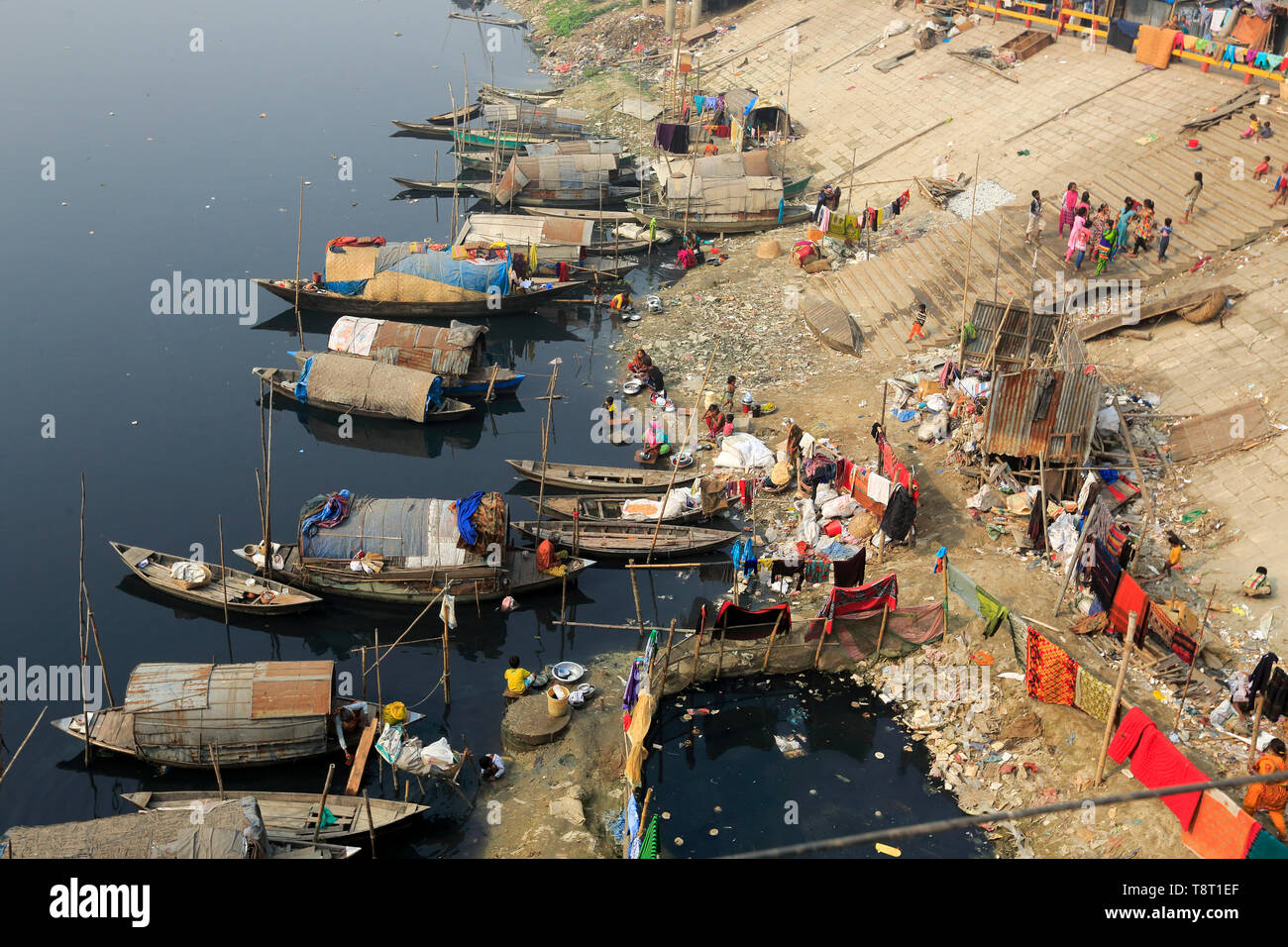 Turag river pollution hi-res stock photography and images - Alamy