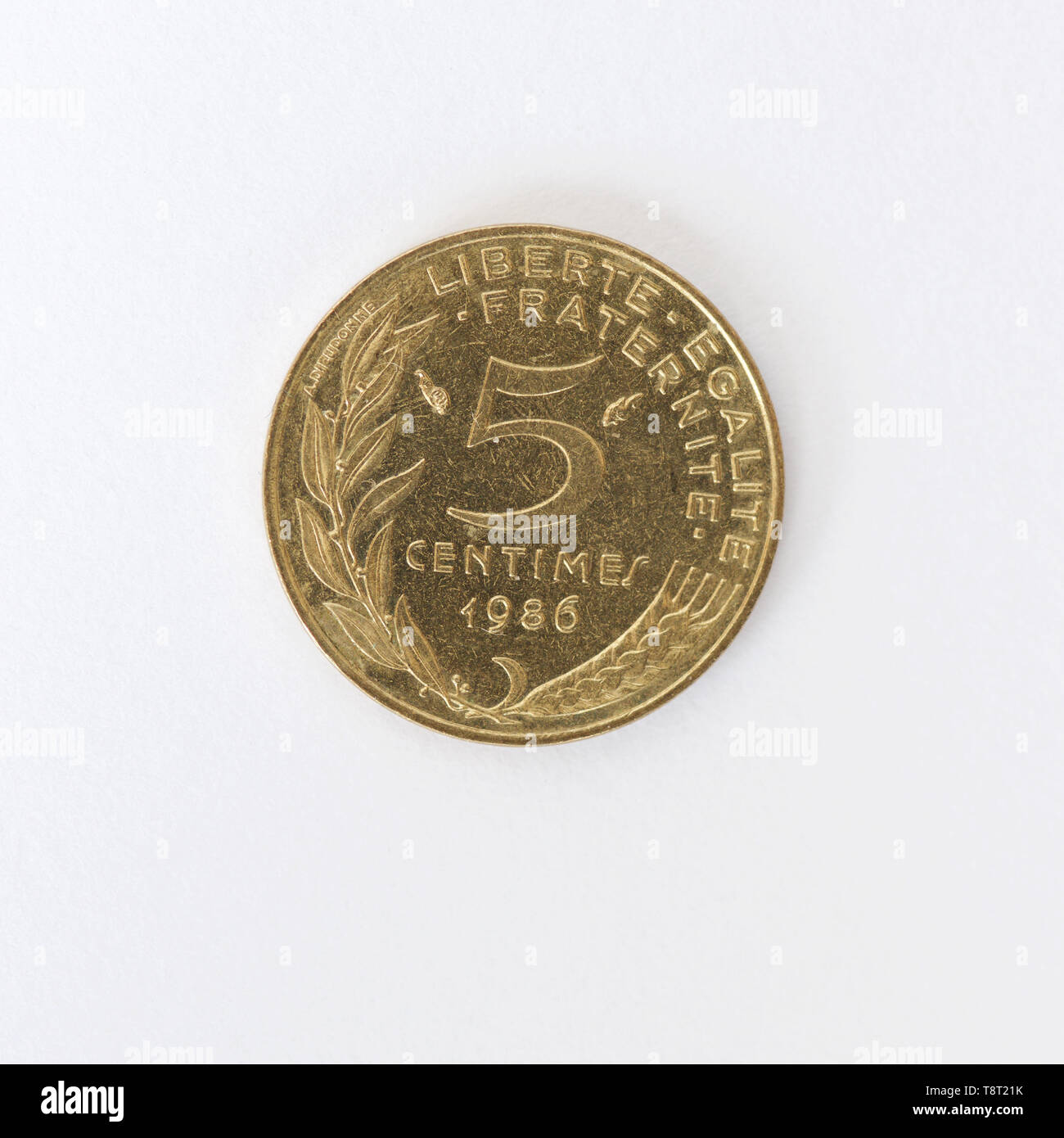 5 centimes hi-res stock photography and images - Alamy