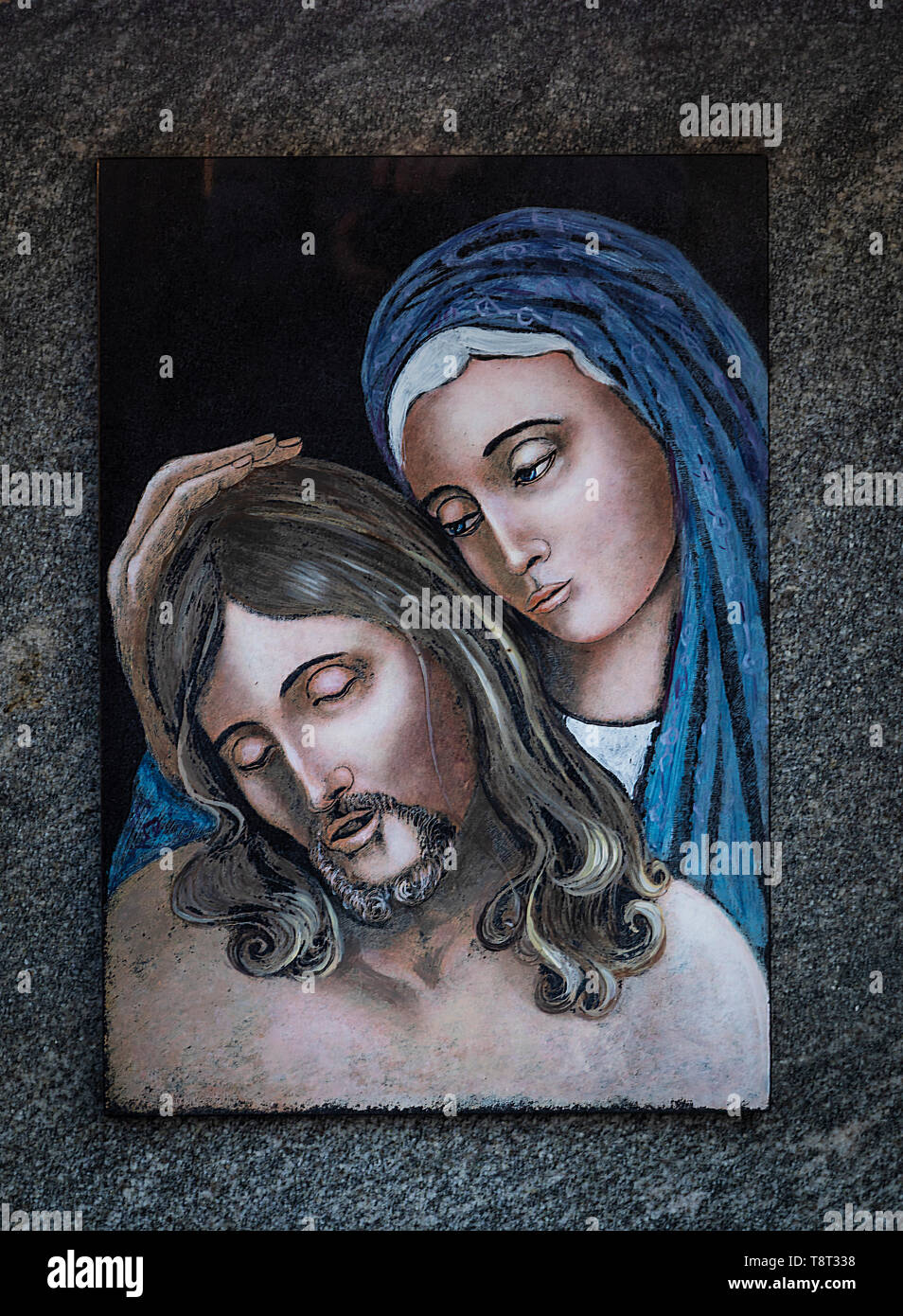 Jesus crucified blood hi-res stock photography and images - Alamy