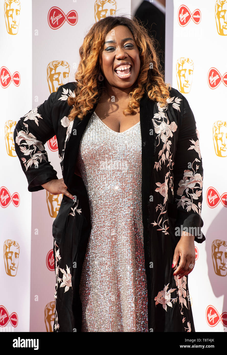 LONDON, ENGLAND - MAY 12: Chizzy Akudolu attends the Virgin Media British Academy Television ...