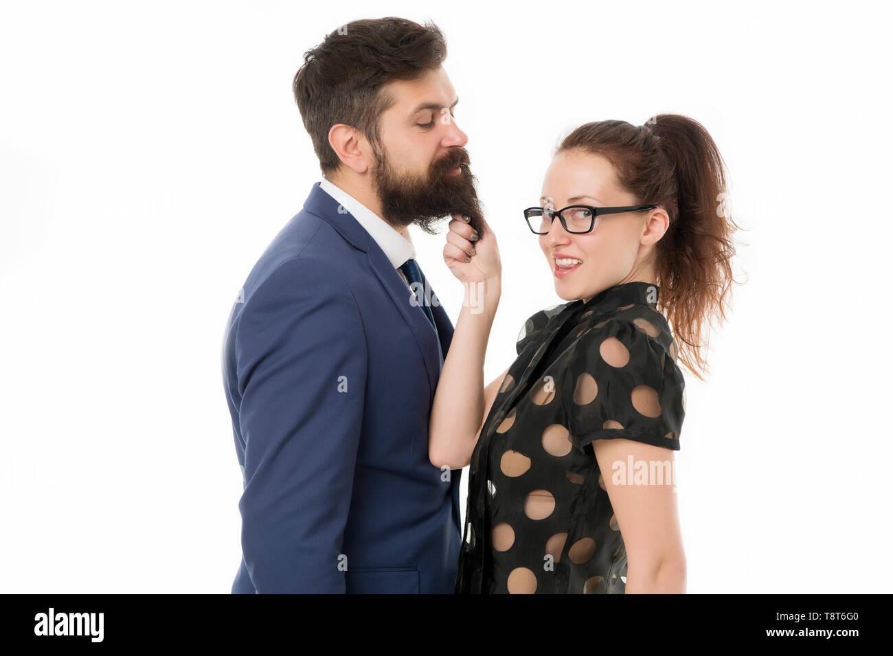 First impressions are everything. Man and woman compete for job ...