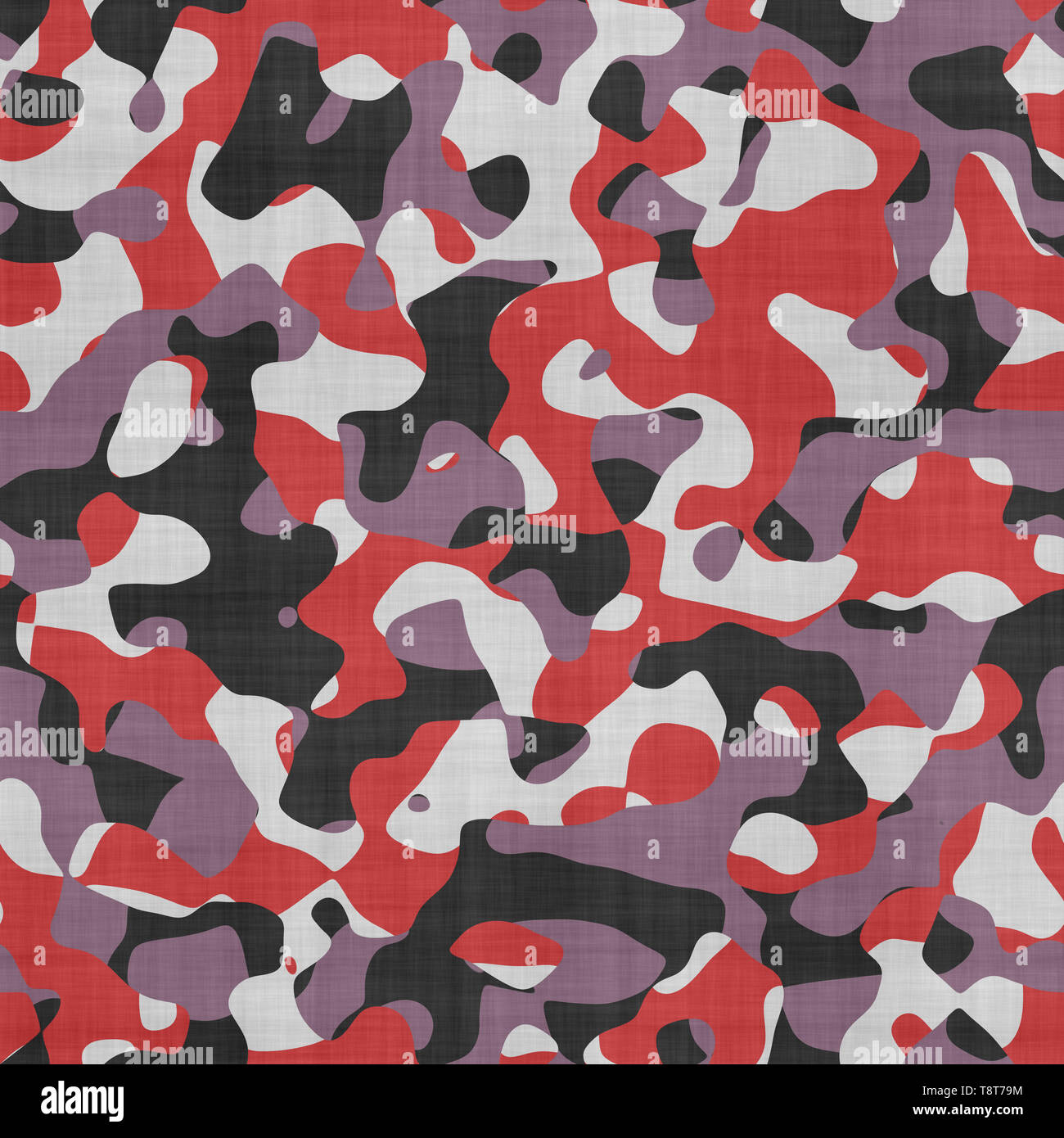 Common Red Camouflage Seamless Texture Tile Stock Photo - Alamy