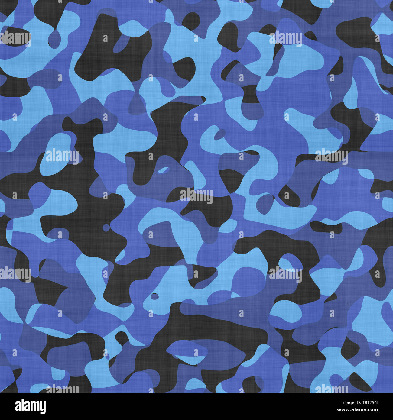 Common Sky Blue Camouflage Seamless Texture Tile Stock Photo - Alamy