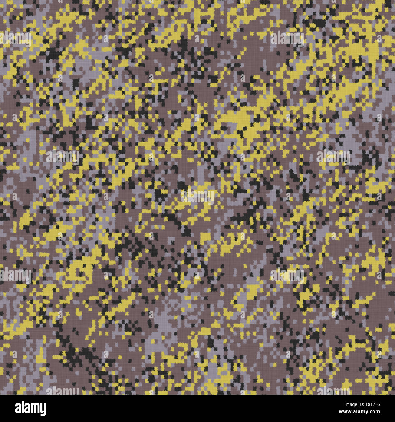 Yellow Digital Camouflage Seamless Texture Tile Stock Photo - Alamy