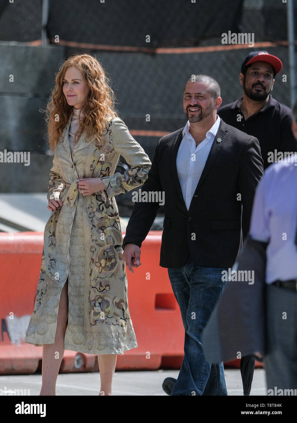 Nicole Kidman, Hugh Grant and Donald Sutherland on the set of the 'The ...