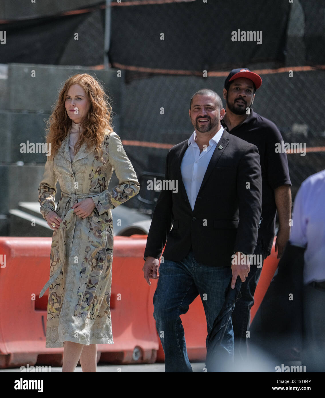 Nicole Kidman, Hugh Grant and Donald Sutherland on the set of the 'The ...