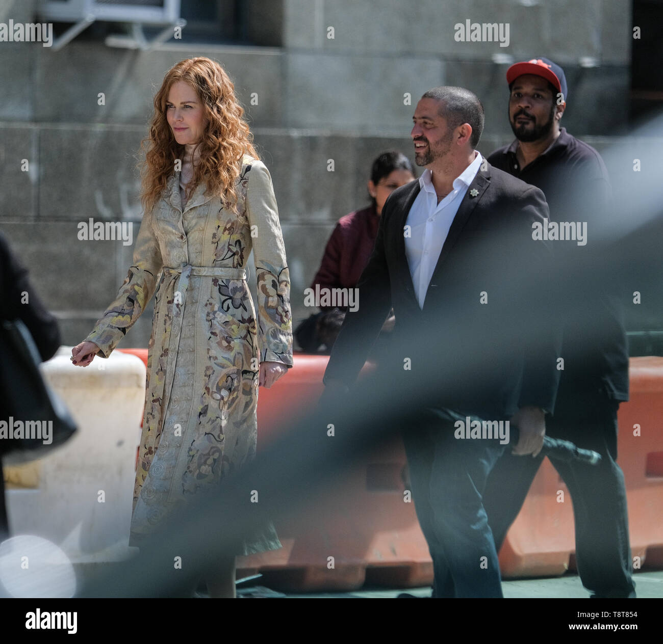 Nicole Kidman, Hugh Grant and Donald Sutherland on the set of the 'The ...