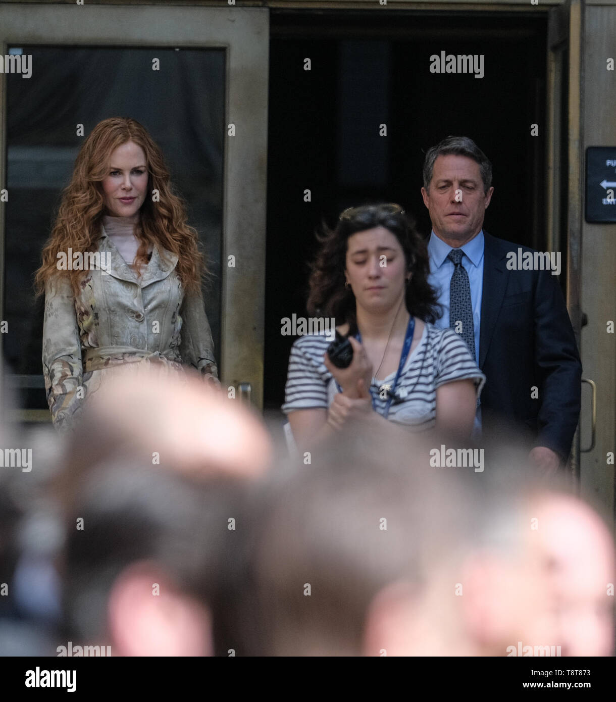 Nicole Kidman, Hugh Grant and Donald Sutherland on the set of the 'The ...