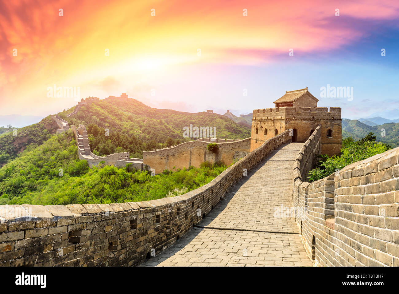 Beautiful Great Wall Of China