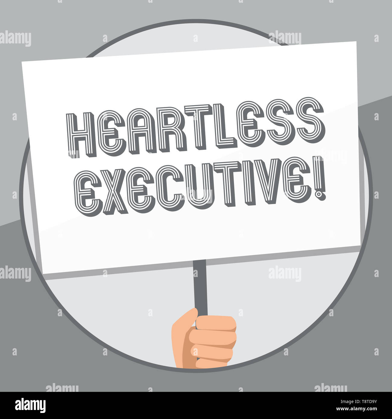 Word writing text Heartless Executive. Business photo showcasing ...
