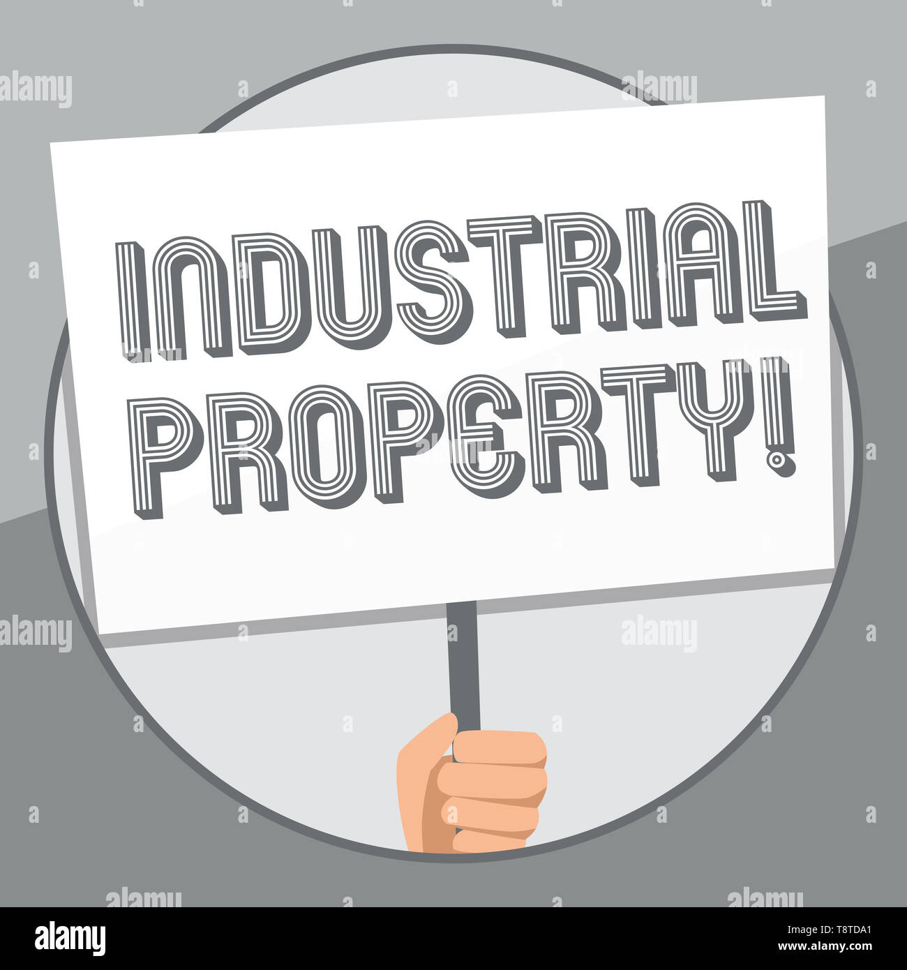 Word writing text Industrial Property. Business photo showcasing the ...