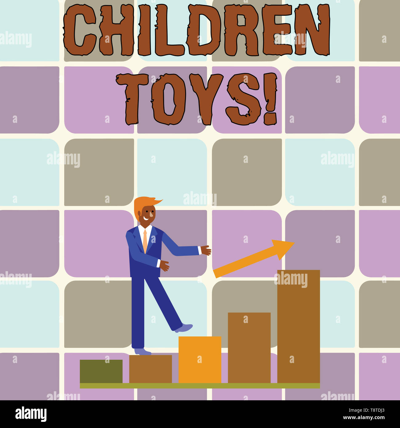 Handwriting text writing Children Toys. Conceptual photo An object that ...
