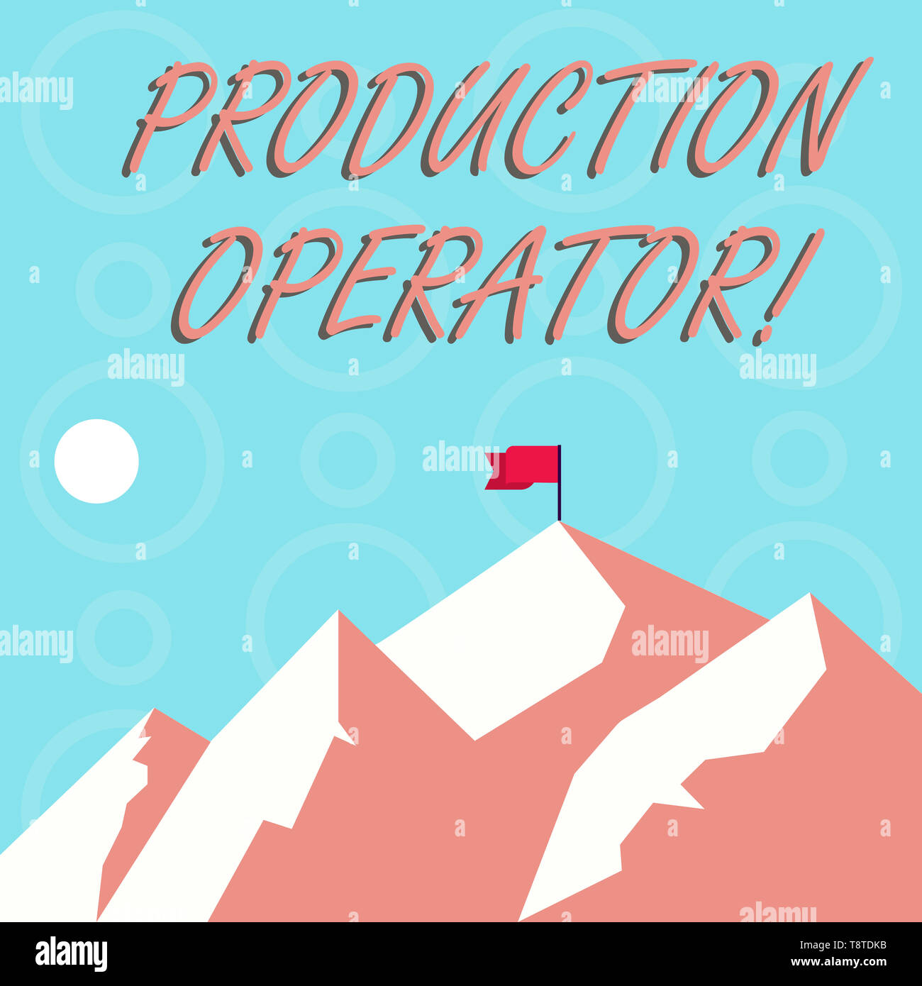 Conceptual hand writing showing Production Operator. Concept meaning ...