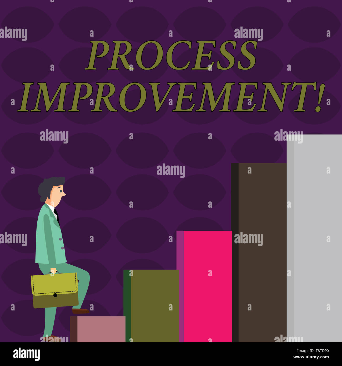 Text sign showing Process Improvement. Business photo showcasing ...