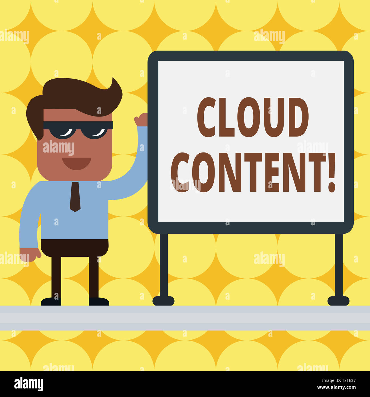 Writing note showing Cloud Content. Business concept for Standalone ...