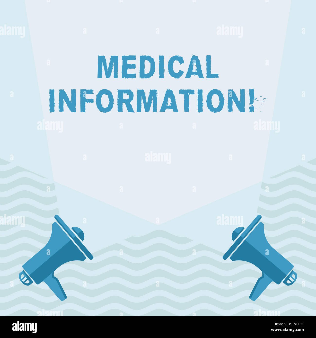 Handwriting text writing Medical Information. Conceptual photo ...