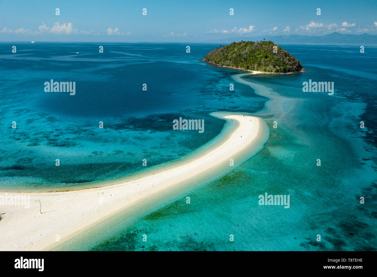 Amazing Bon Bon beach on Romblon island, Philippines Stock Photo - Alamy