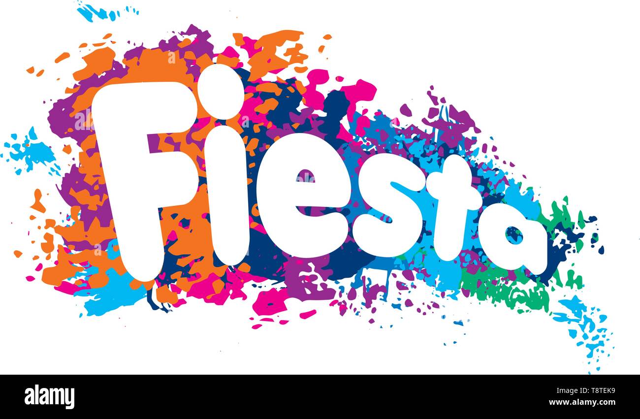 Fiesta sign hi-res stock photography and images - Alamy