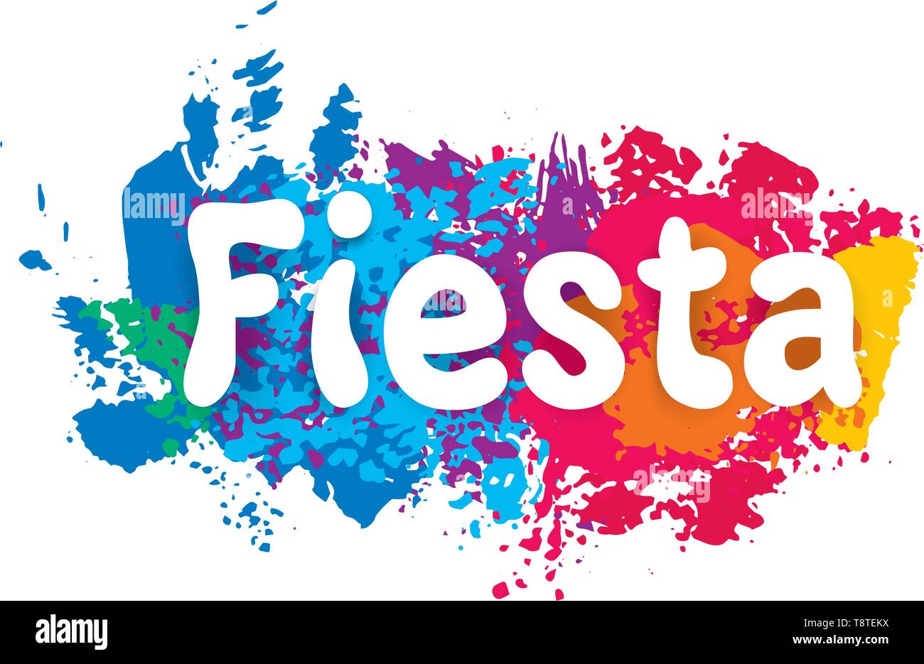 Abstract logo for the Fiesta. Vector illustration Stock Vector Image ...