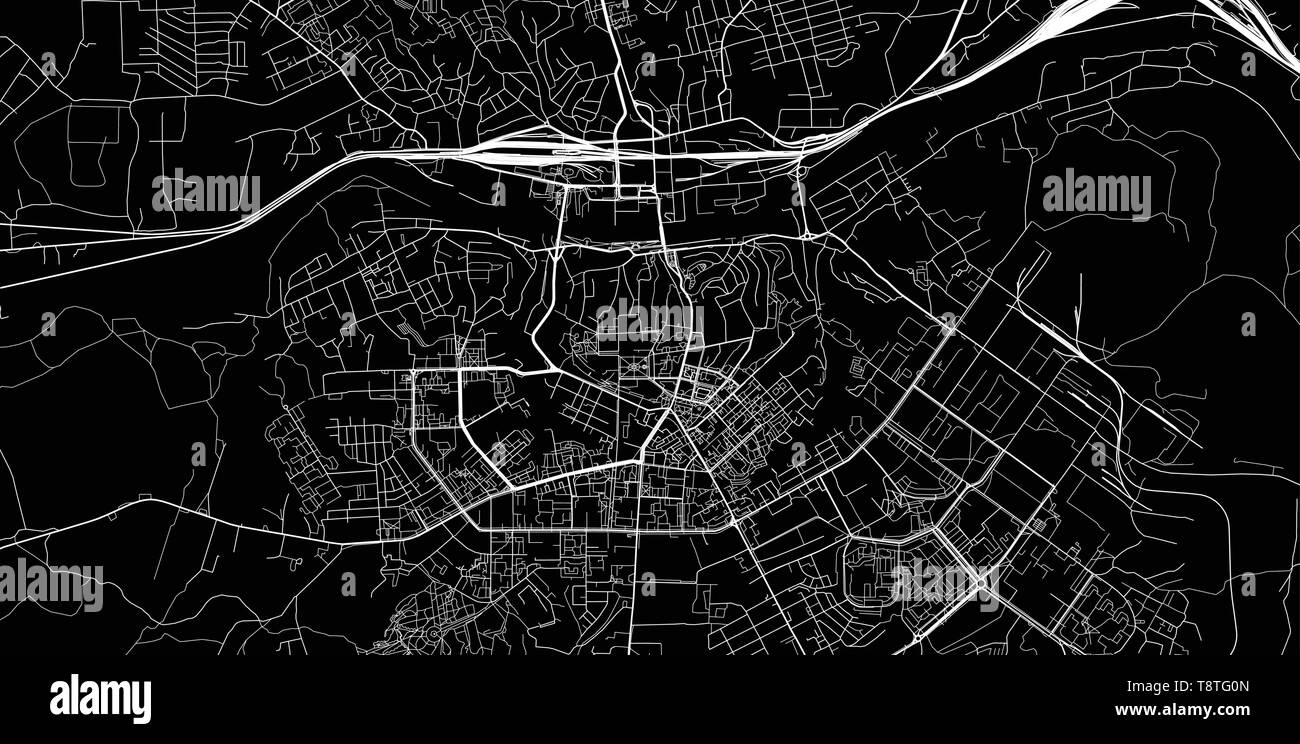 Smolensk map vector hi-res stock photography and images - Alamy