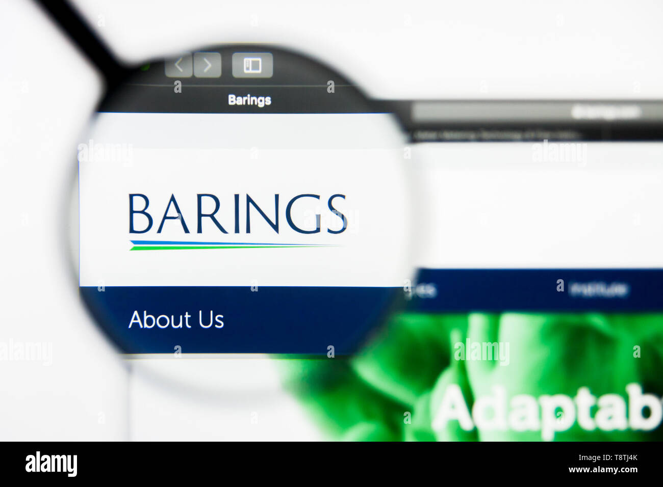 Barings sign hi-res stock photography and images - Alamy
