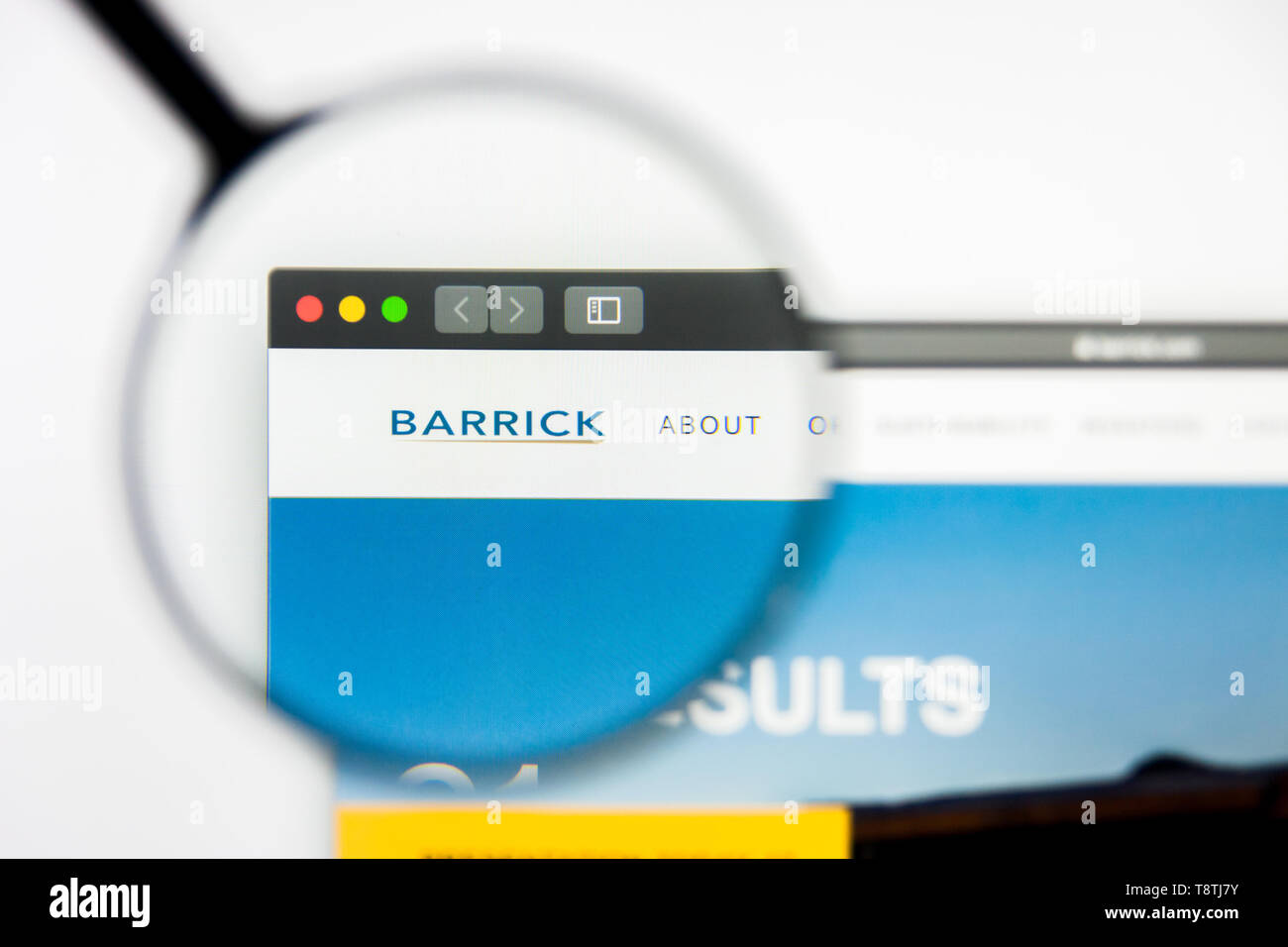 Barrick logo hi-res stock photography and images - Alamy