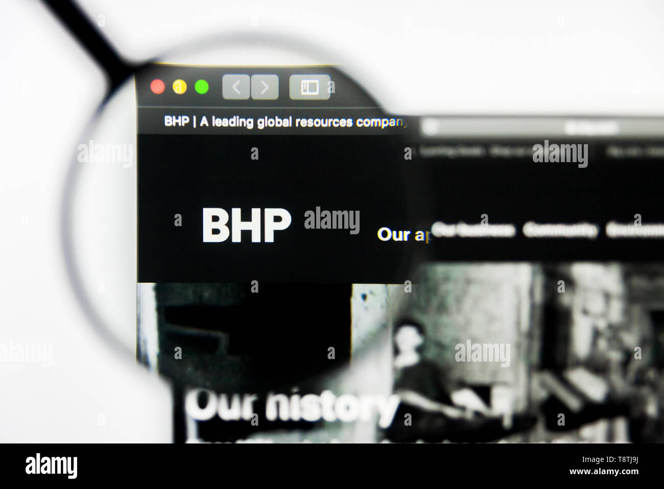 Bhp tech logo hi-res stock photography and images - Alamy