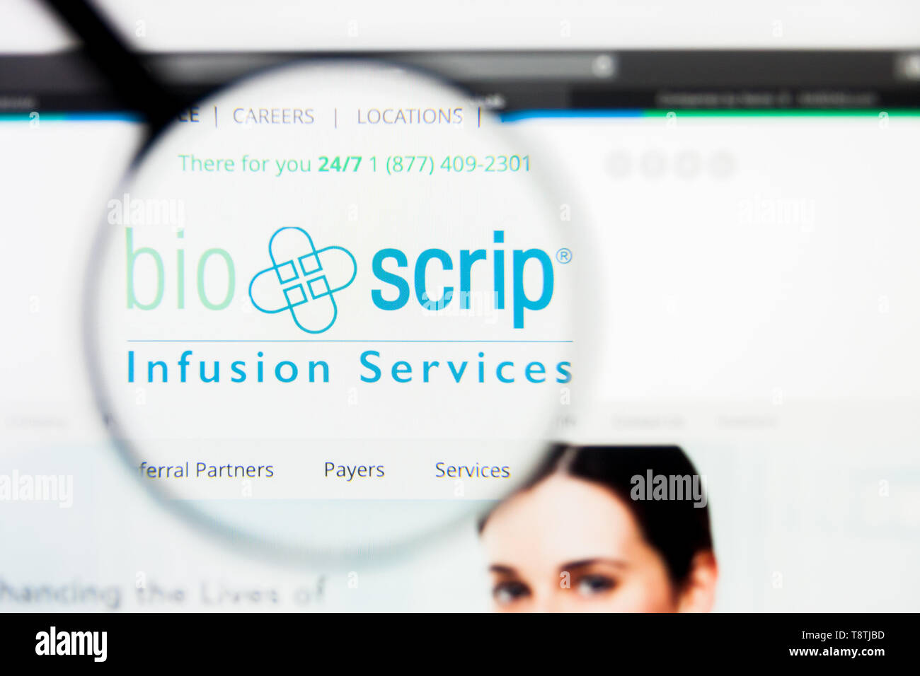 Richmond, Virginia, USA - 9 May 2019: Illustrative Editorial of ...