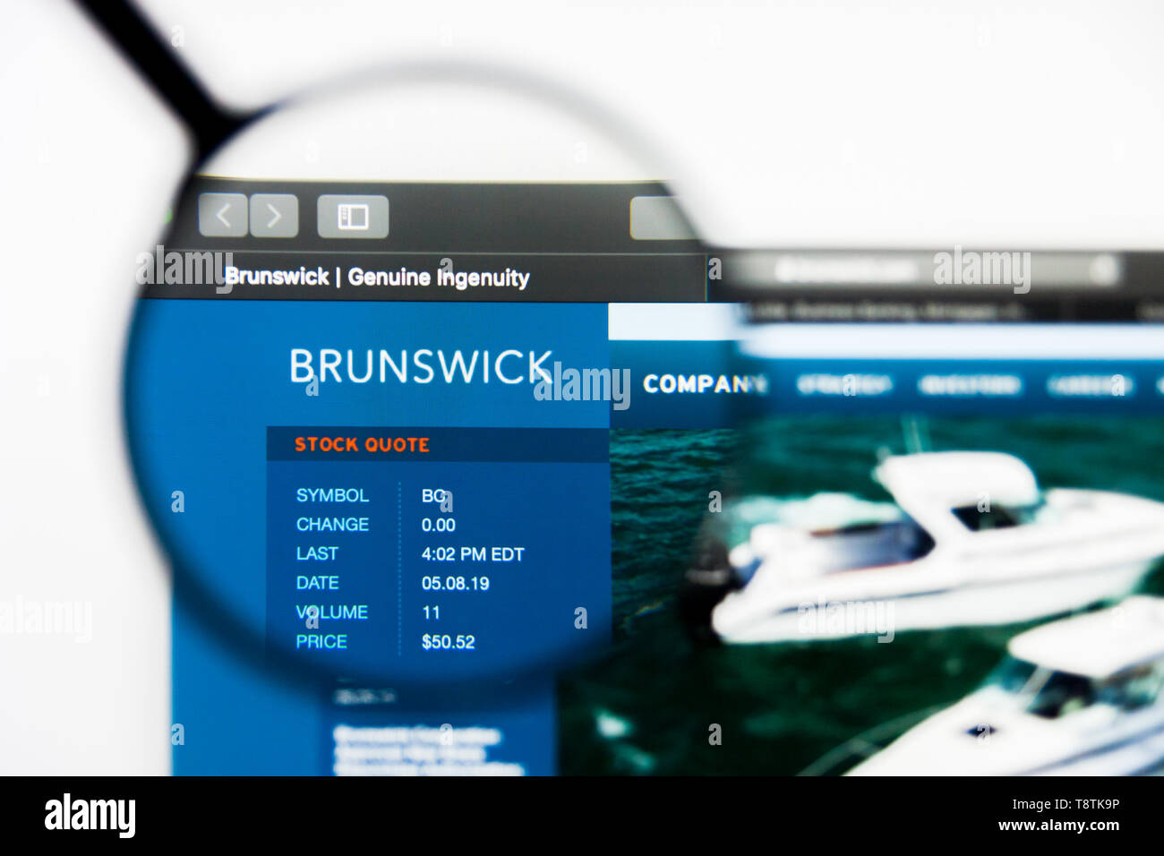 Richmond, Virginia, USA - 9 May 2019: Illustrative Editorial of ...