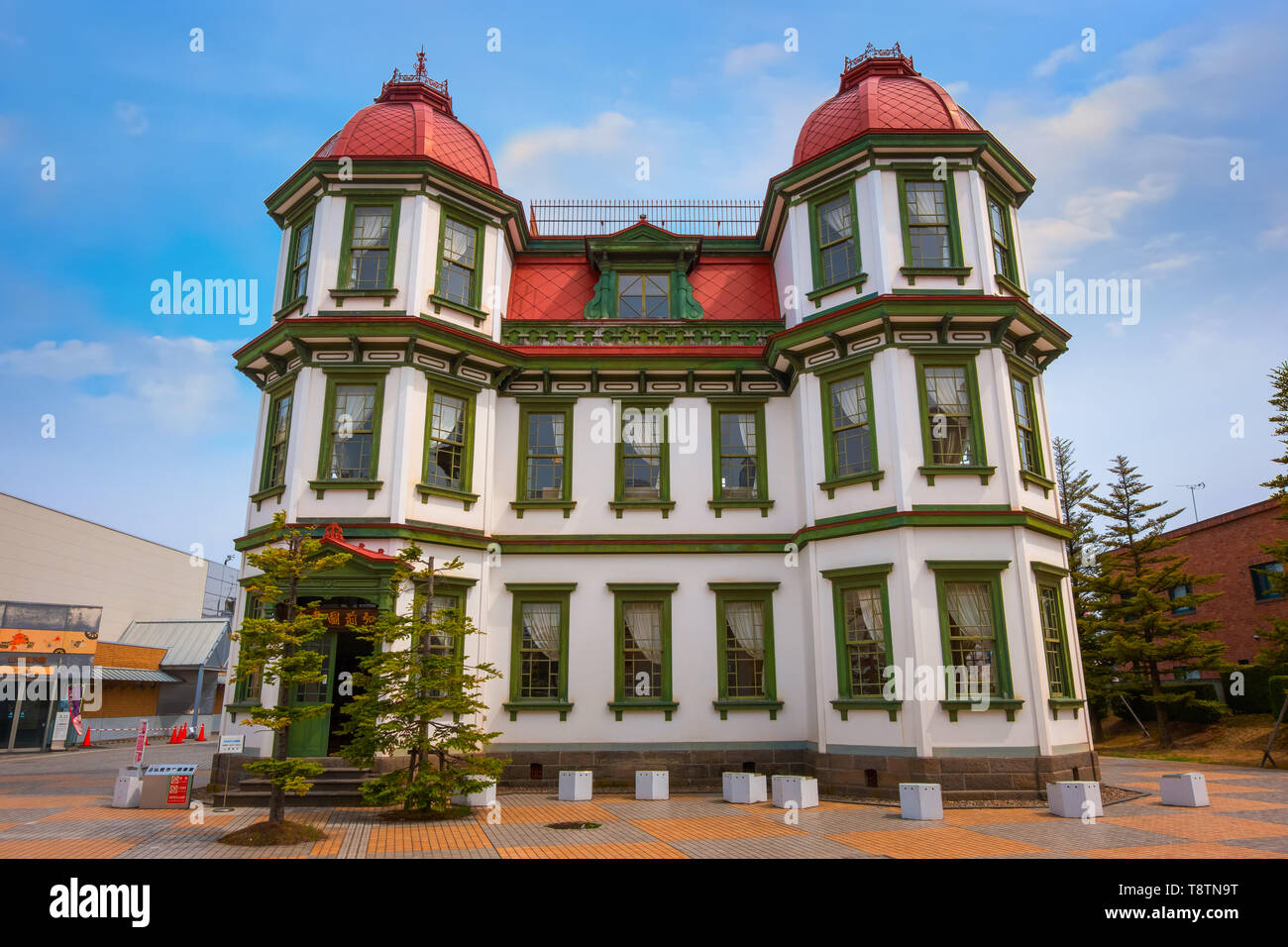 Hirosaki, Japan - April 23 2018: Former Hirosaki City Library built to ...