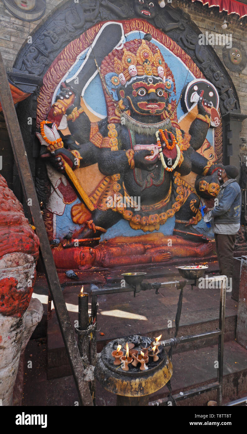 Kal bhairav hi-res stock photography and images - Alamy