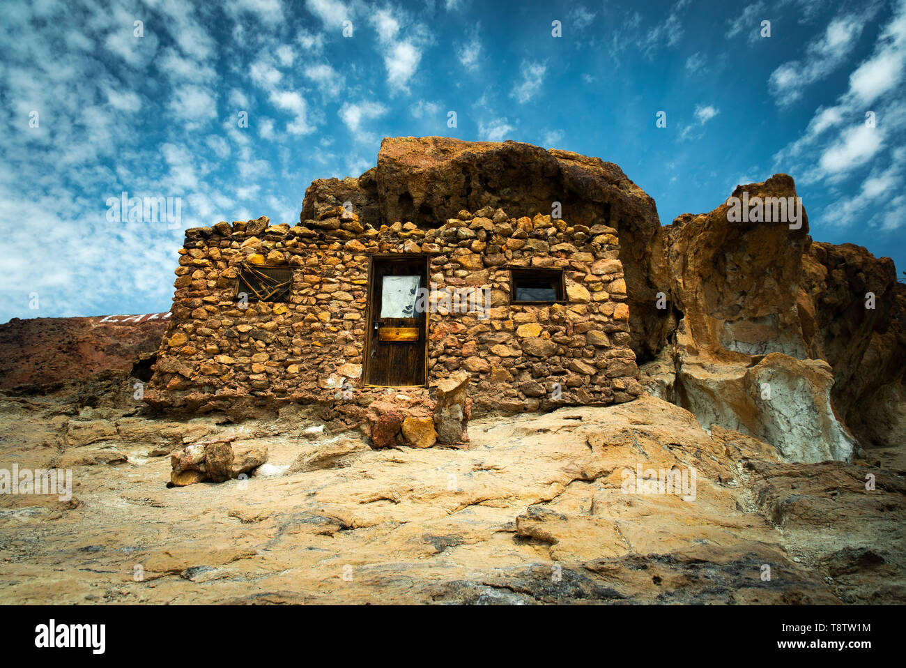 California Desert Stone Structure Stock Photo - Alamy