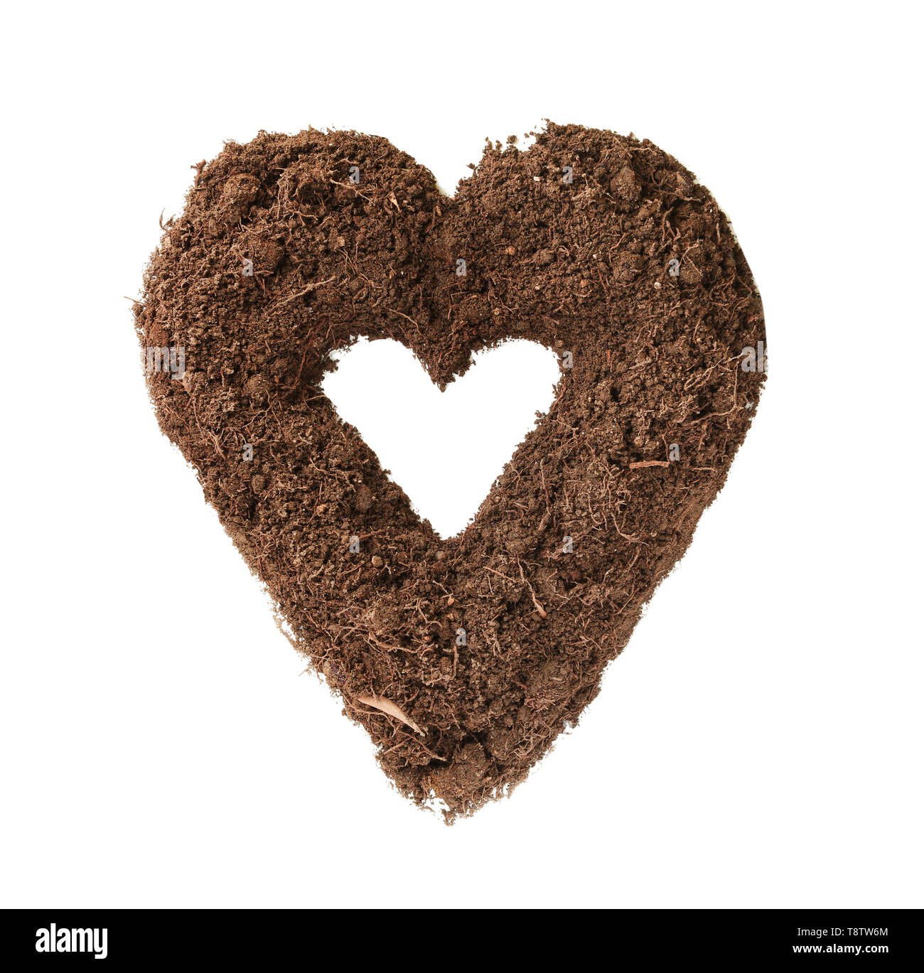 Heart of soil Cut Out Stock Images & Pictures - Alamy