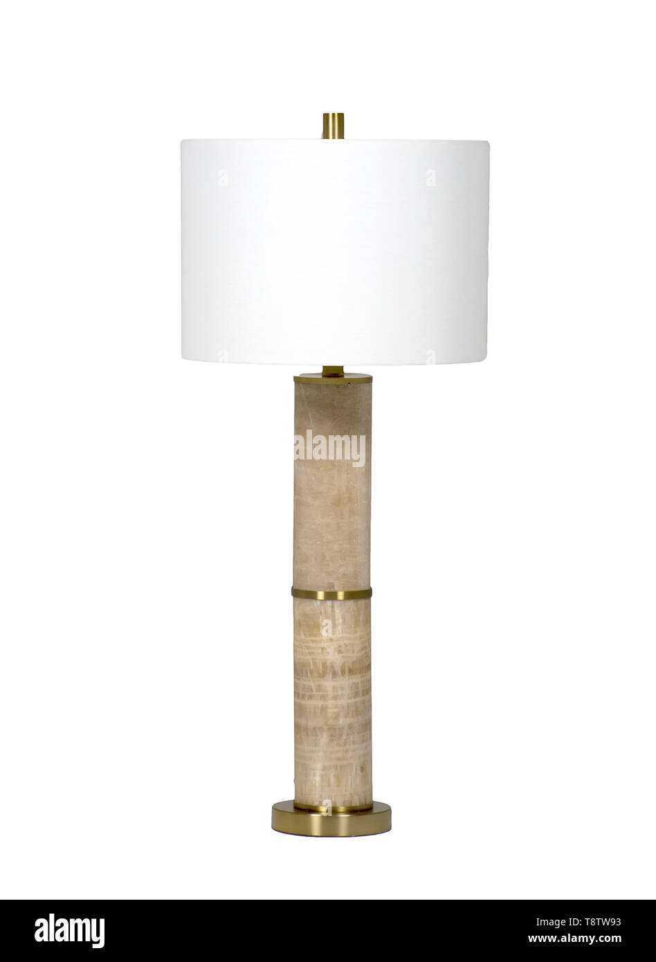 modern lamp shade isolated on white background Stock Photo - Alamy