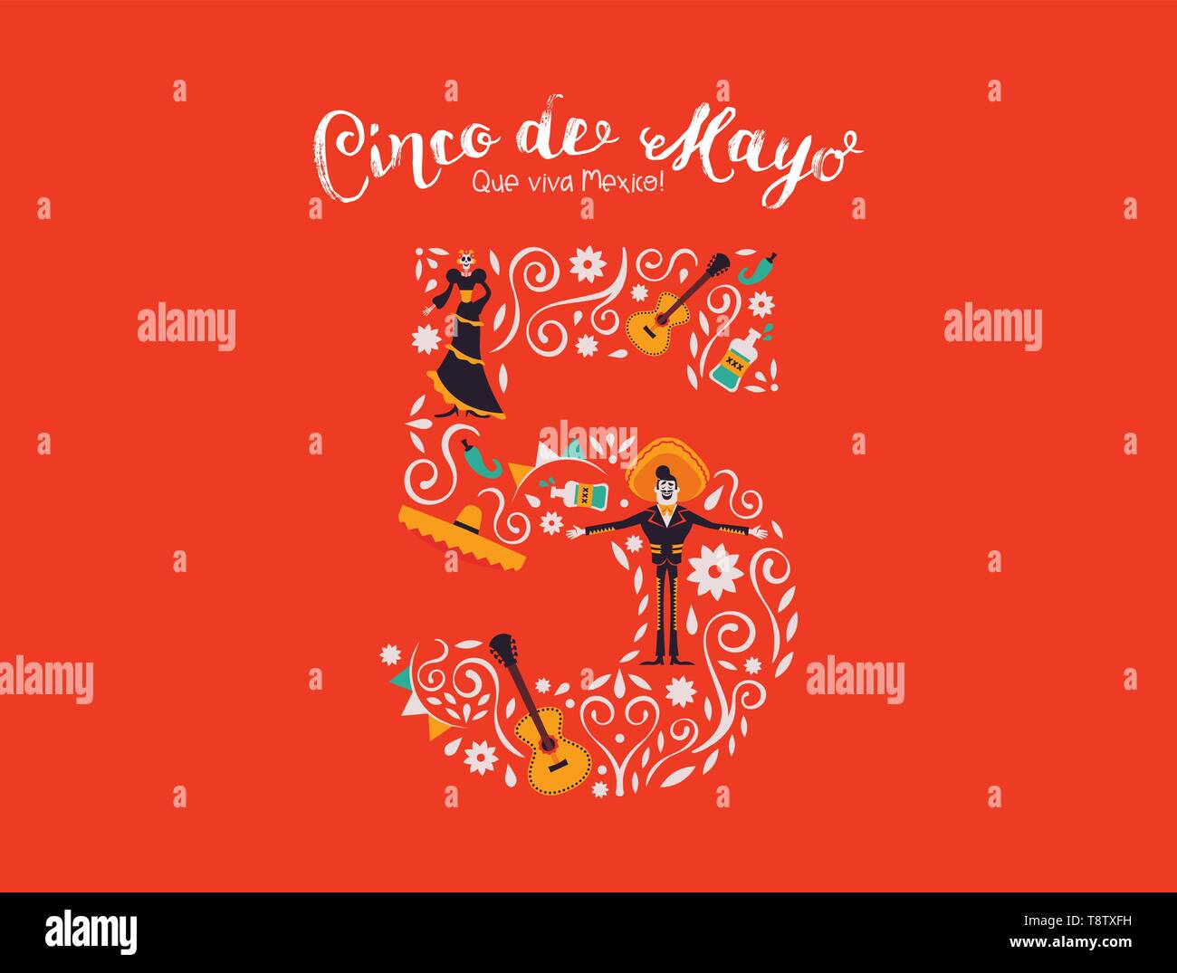 May number Stock Vector Images - Alamy