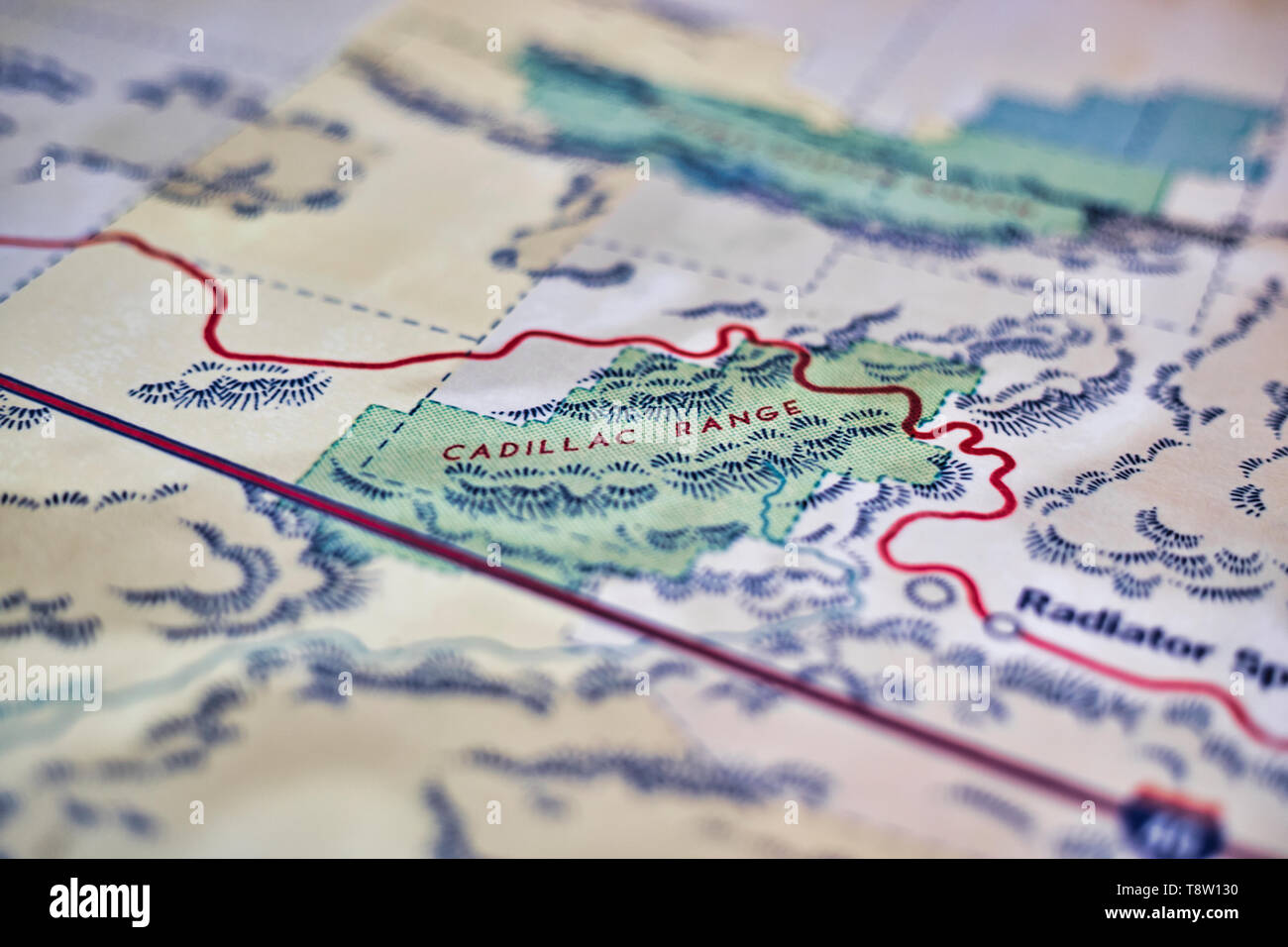 Disney Cars Radiator Springs Map