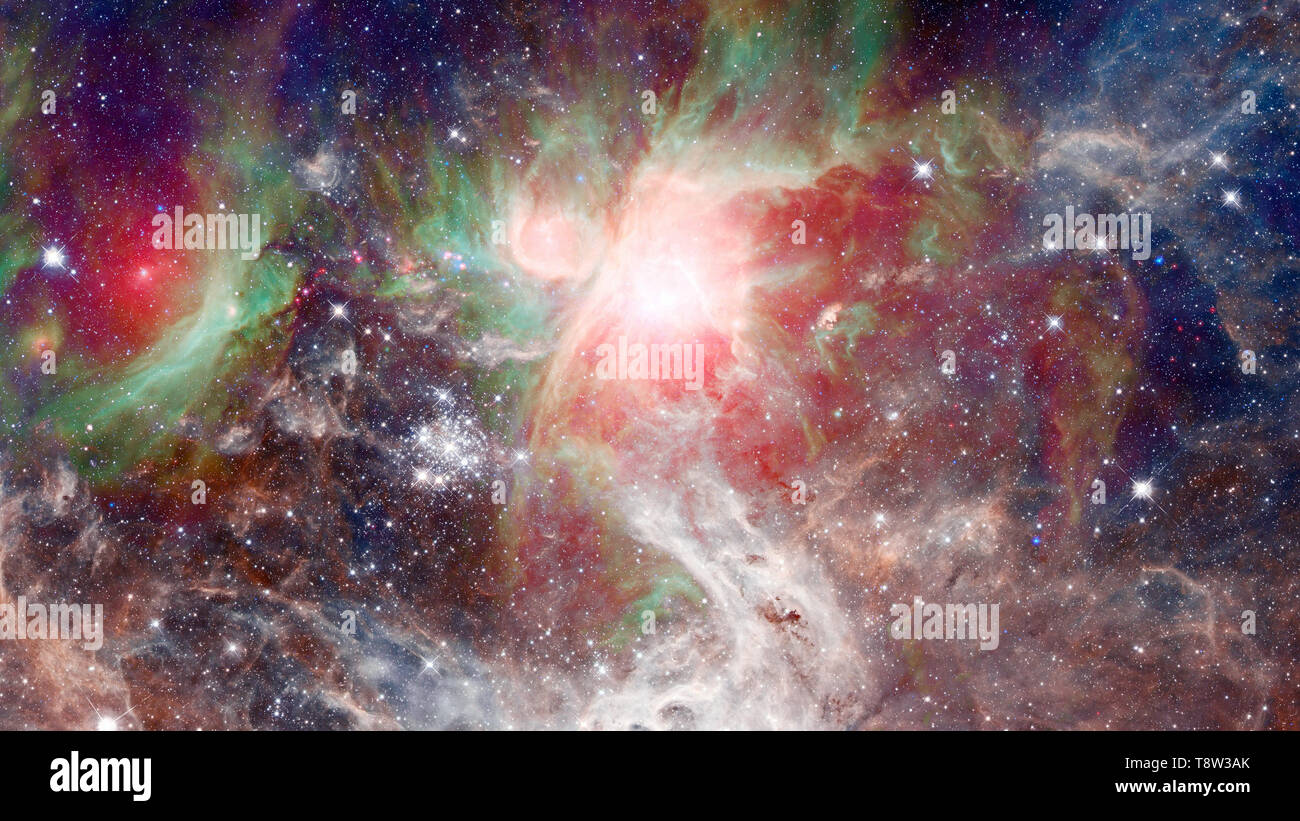 Cosmic art, beautiful science fiction wallpaper with endless deep space ...