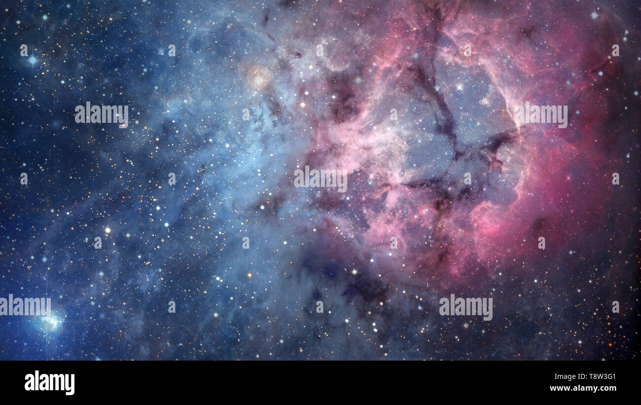 Cosmic art, beautiful science fiction wallpaper with endless deep space ...