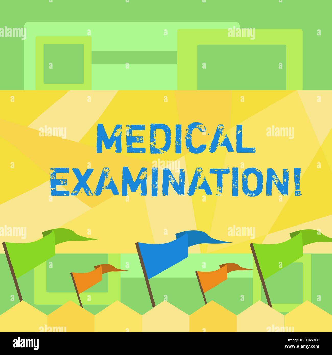 Handwriting text writing Medical Examination. Conceptual photo Checkup ...