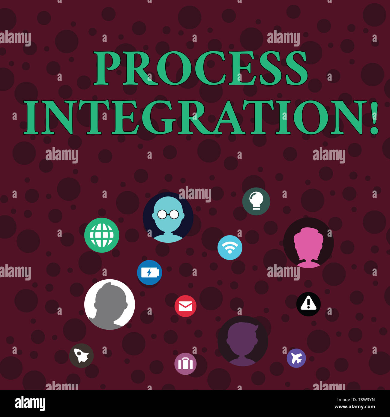 Conceptual hand writing showing Process Integration. Concept meaning ...