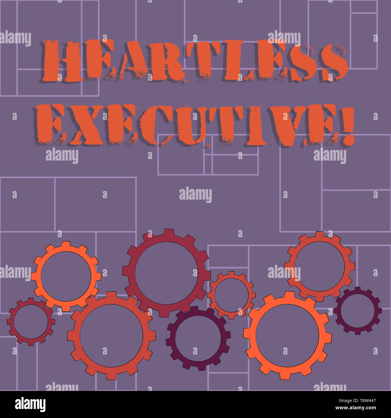 Text sign showing Heartless Executive. Business photo showcasing ...