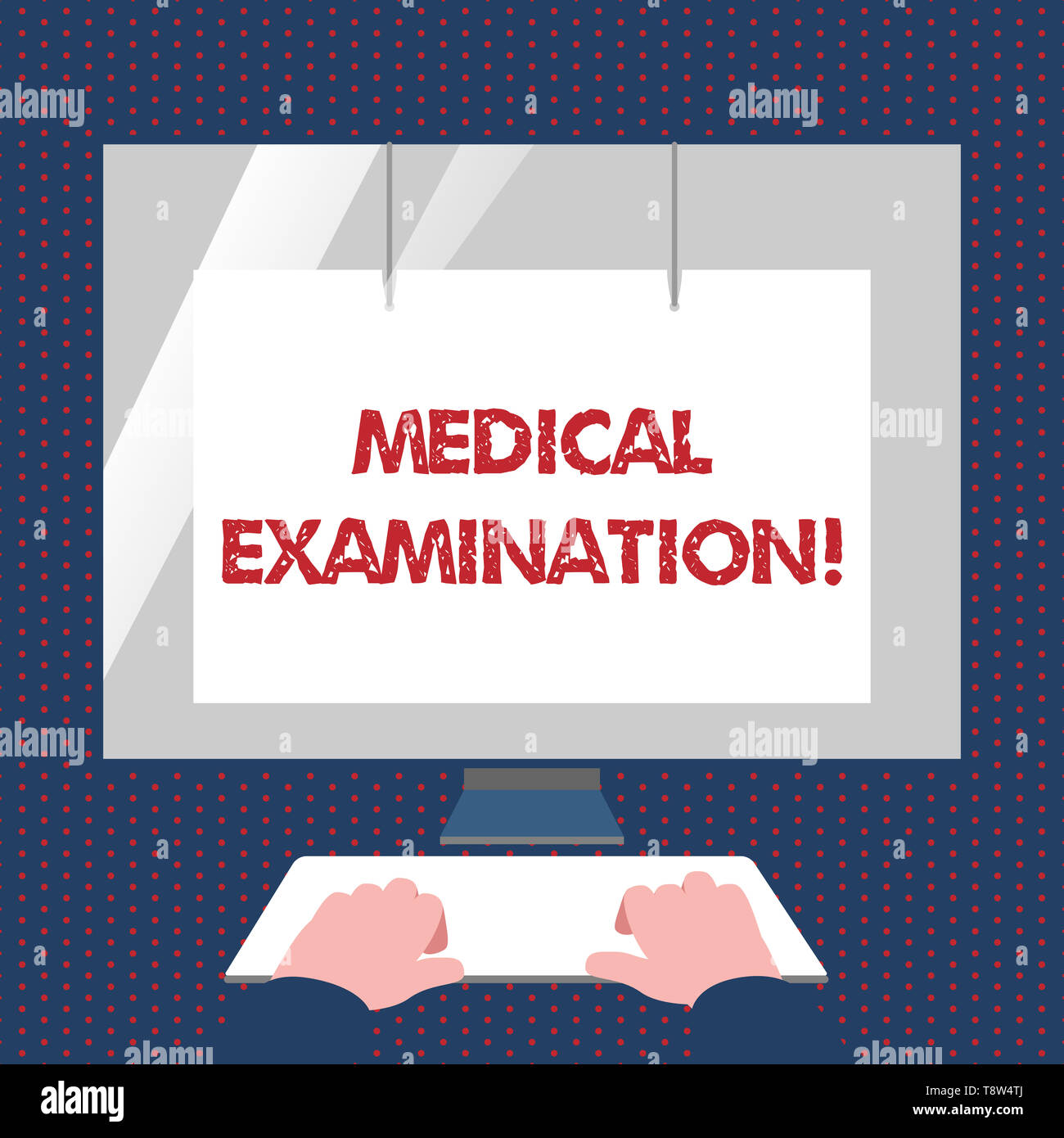 Conceptual hand writing showing Medical Examination. Concept meaning ...