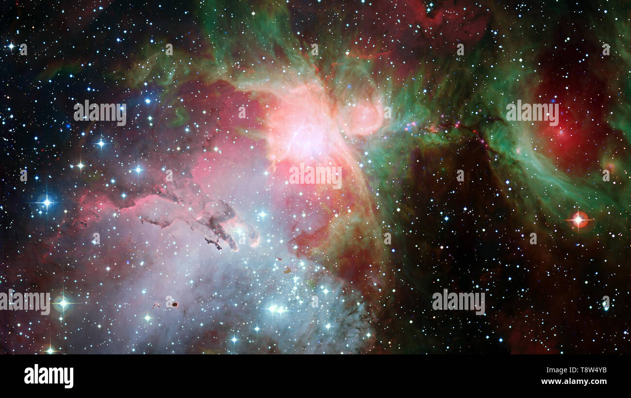 Colorful deep space. Universe concept background. Elements of this ...