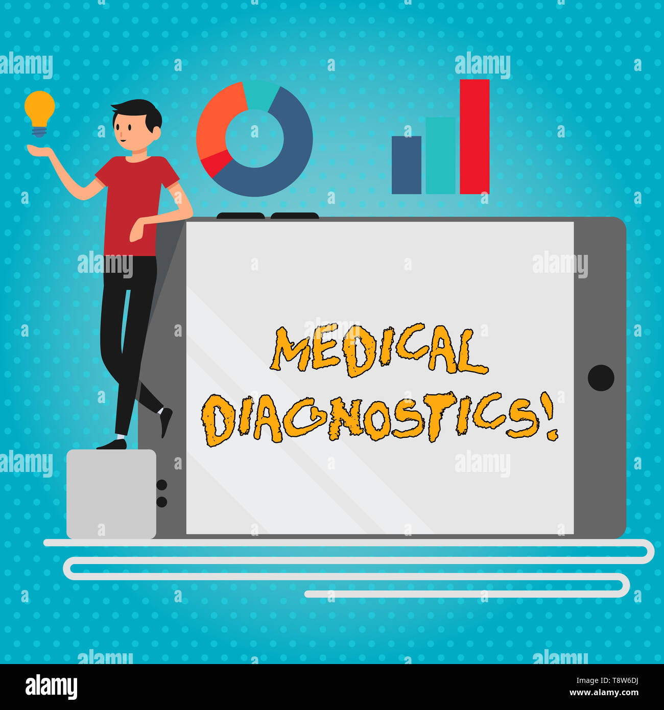 Text sign showing Medical Diagnostics. Business photo showcasing a ...