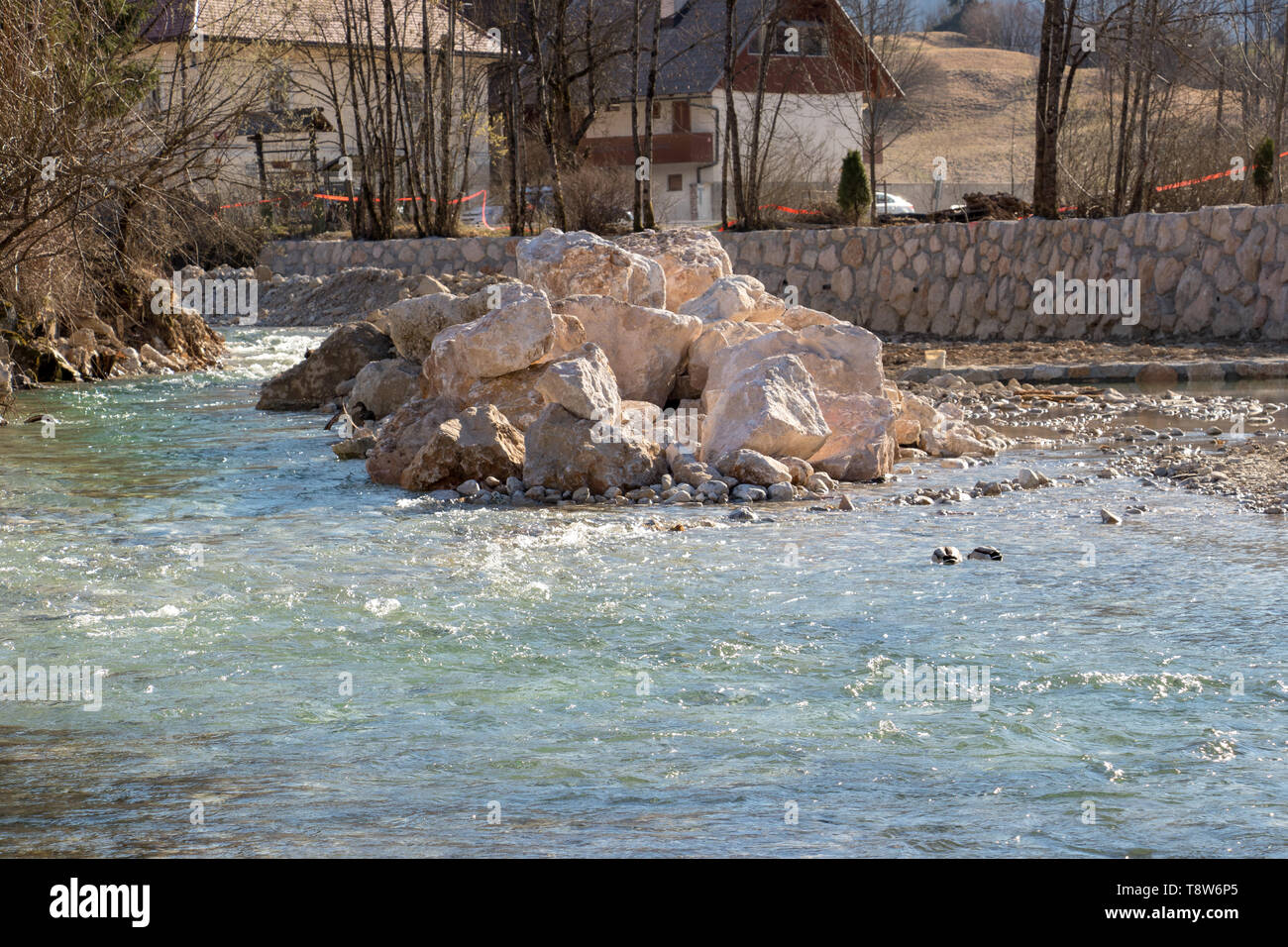 Rocks under construction hi-res stock photography and images - Alamy